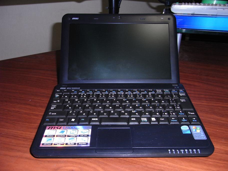隠れた名機(？) - Wind Netbook U100 Extra Blackのレビュー | ジグソー | レビューメディア