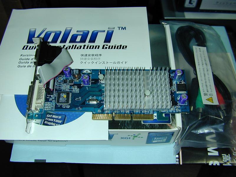 Tridentの血統であるHDTV対応がウリのVolari V3XT搭載グラフィックカード(；=ﾟωﾟ)=333 - XGI Volari ...