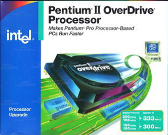 日本未発売のIntel純正Socket8用ODP - Pentium II Overdrive Processorのレビュー | ジグソー ...