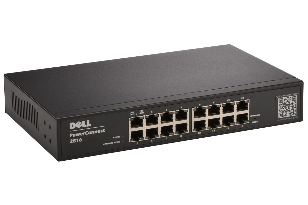 FANレスでジャンボフレーム、LAGが組めるスマートスイッチ。 - DELL PowerConnect 2816 レイヤ2 Giga対応 ...