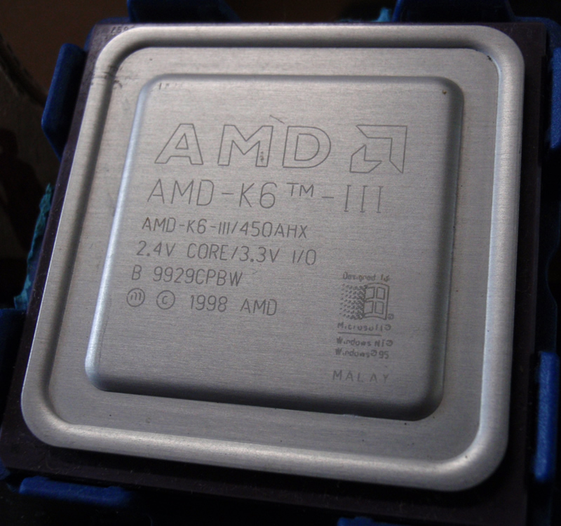 AMD K6-3/450MHz - AMD K6-3/450のレビュー | ジグソー | レビューメディア
