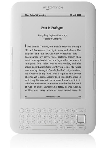 持ってます - Kindle 3G Wireless Reading Device, Free 3G + Wi-Fi, 6" Display ...