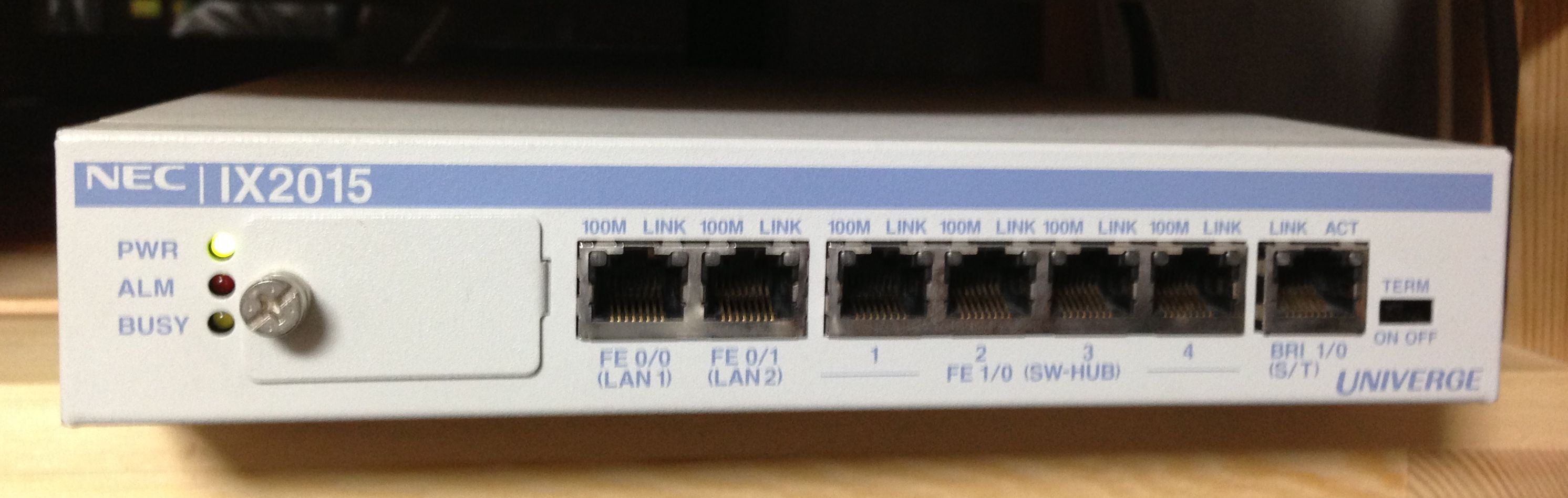 性能、安定性に問題ないルーター - NEC UNIVERGE IX2015のレビュー | ジグソー | レビューメディア