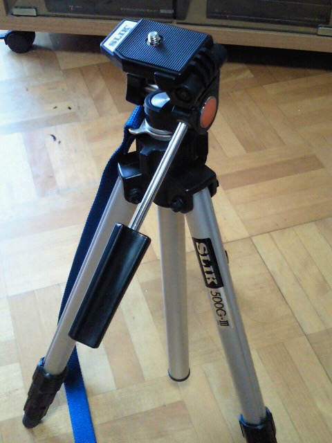 持ってます - SLIK 三脚 500G-3のレビュー | ジグソー | レビューメディア