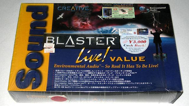 私にとって3代目のSound BLASTERです。 - Sound BLASTER Live! VALUE (CT4670)のレビュー ...