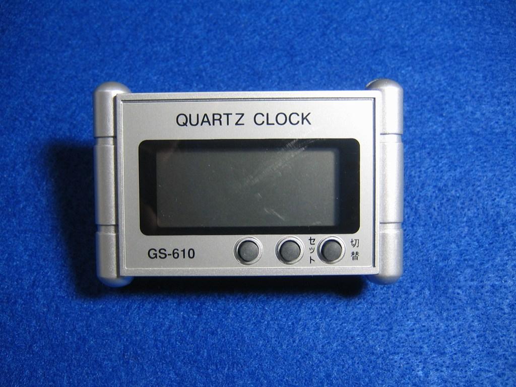 ありふれたクォーツクロック - クォーツクロック GS-610のレビュー | ジグソー | レビューメディア