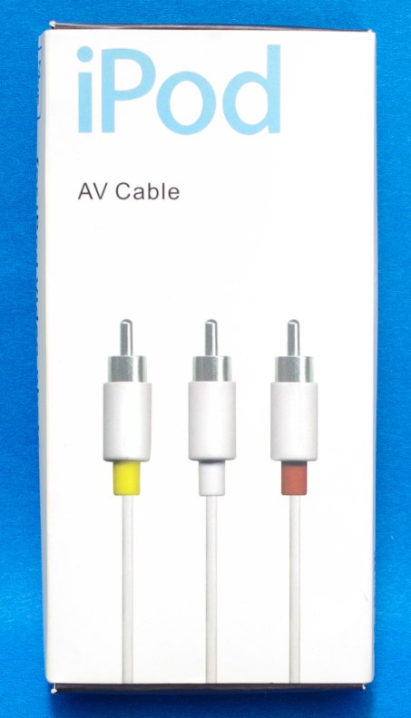 むかーし、ヤフオクで買ったiPod用AVケーブル - iPod AV Cableのレビュー | ジグソー | レビューメディア
