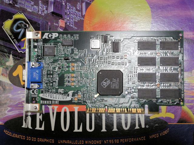 Number Nine 最後のオリジナルチップ搭載ボード - Revolution IV 16MB SDRAM AGPのレビュー | ジグソー ...