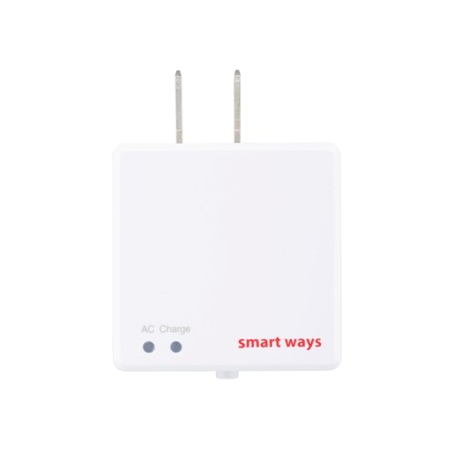 レジ横にあったからついつい買っちゃったもの - smart ways モバイルバッテリー 006/ホワイト SW-BA06-AKAU/WHの ...