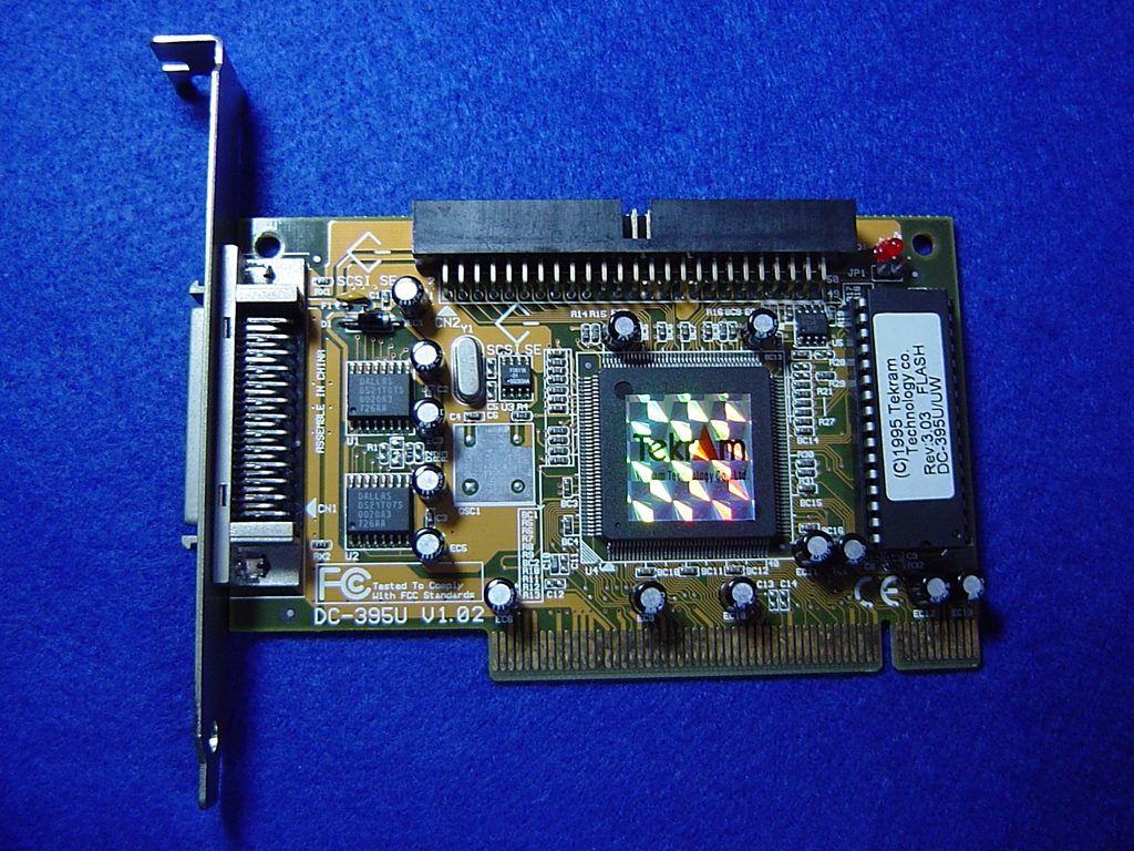 ULTRA SCSI カードです - TEKRAM DC-395U V1.02 (ULTRA SCSI CARD)のレビュー | ジグソー ...