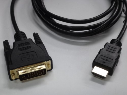 変換名人の名がふさわしいケーブルです。 - DVI-D to HDMI 1.8m 極細金メッキケーブル 変換名人 DVHD-18GSのレビュー ...