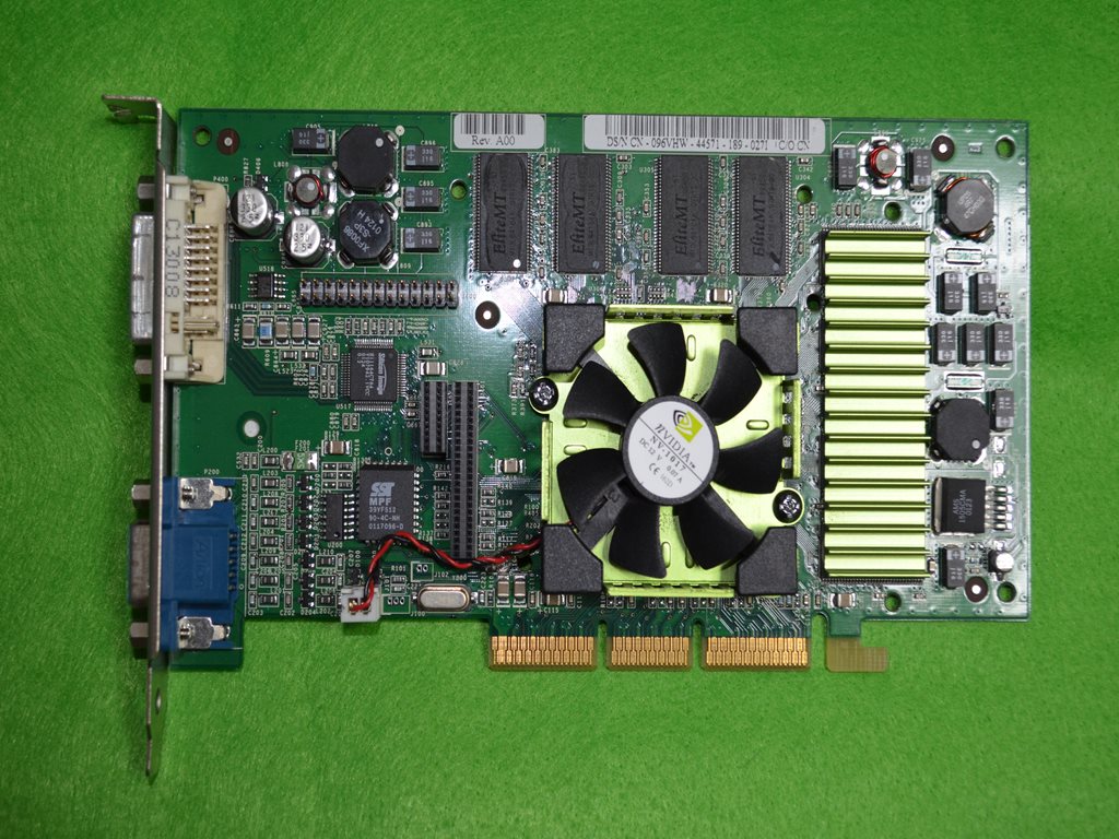 NVIDIA Quadro2 Pro 64 MB ビデオカード - NVIDIA Quadro2 Pro 180-P0032-0100-A02 ...