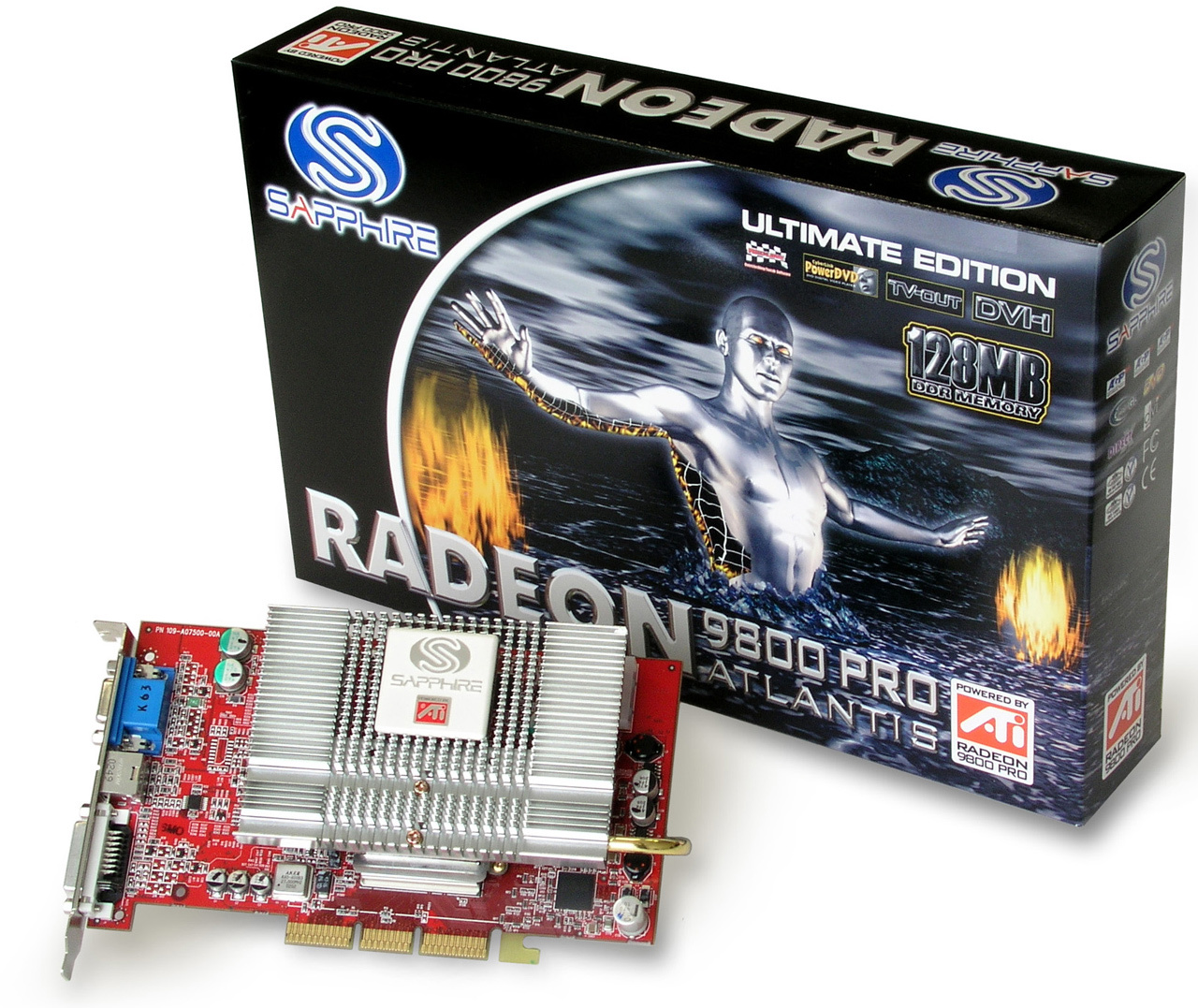 まさかの後期ロット… - SAPPHIRE RADEON 9800 PRO ATLANTIS 128MB AGPのレビュー | ジグソー ...