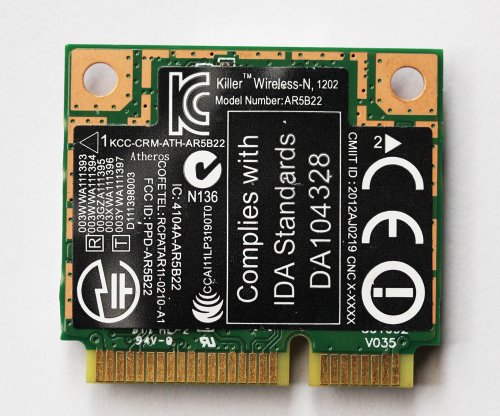 皆大好き？ Killer LAN - Bigfoot’s Killer Wireless-N 1202 802.11a/b/g/n + BT4 ...