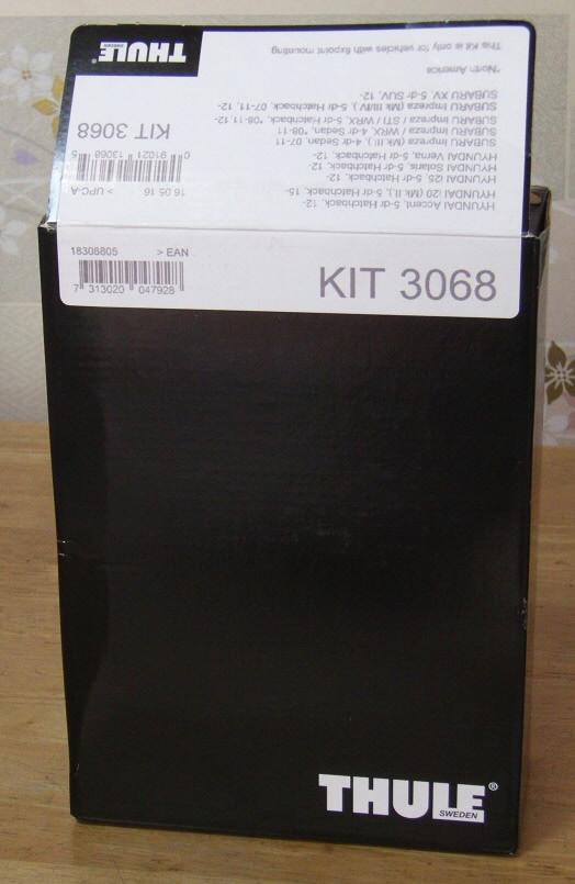 ルーフレールの無い車の屋根にキャリヤを取り付ける必需品 - Thule XT Kit 3068のレビュー | ジグソー | レビューメディア