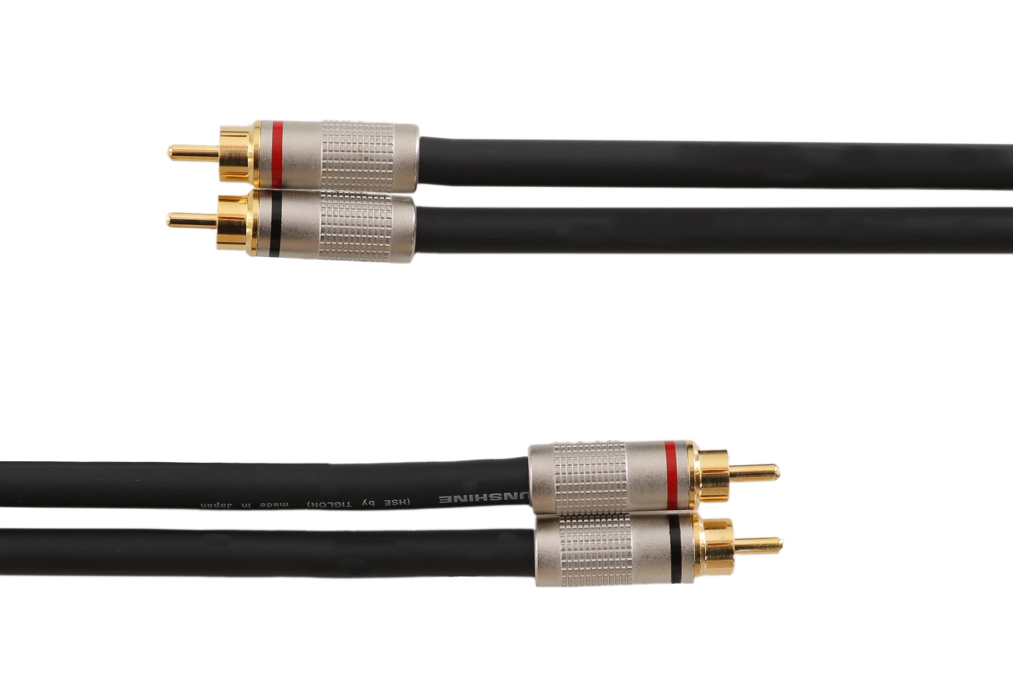 平凡な見た目からの鮮烈な音 - SUNSHINE RCAラインケーブル SRC-Reference 1.0のレビュー | ジグソー | レビューメディア