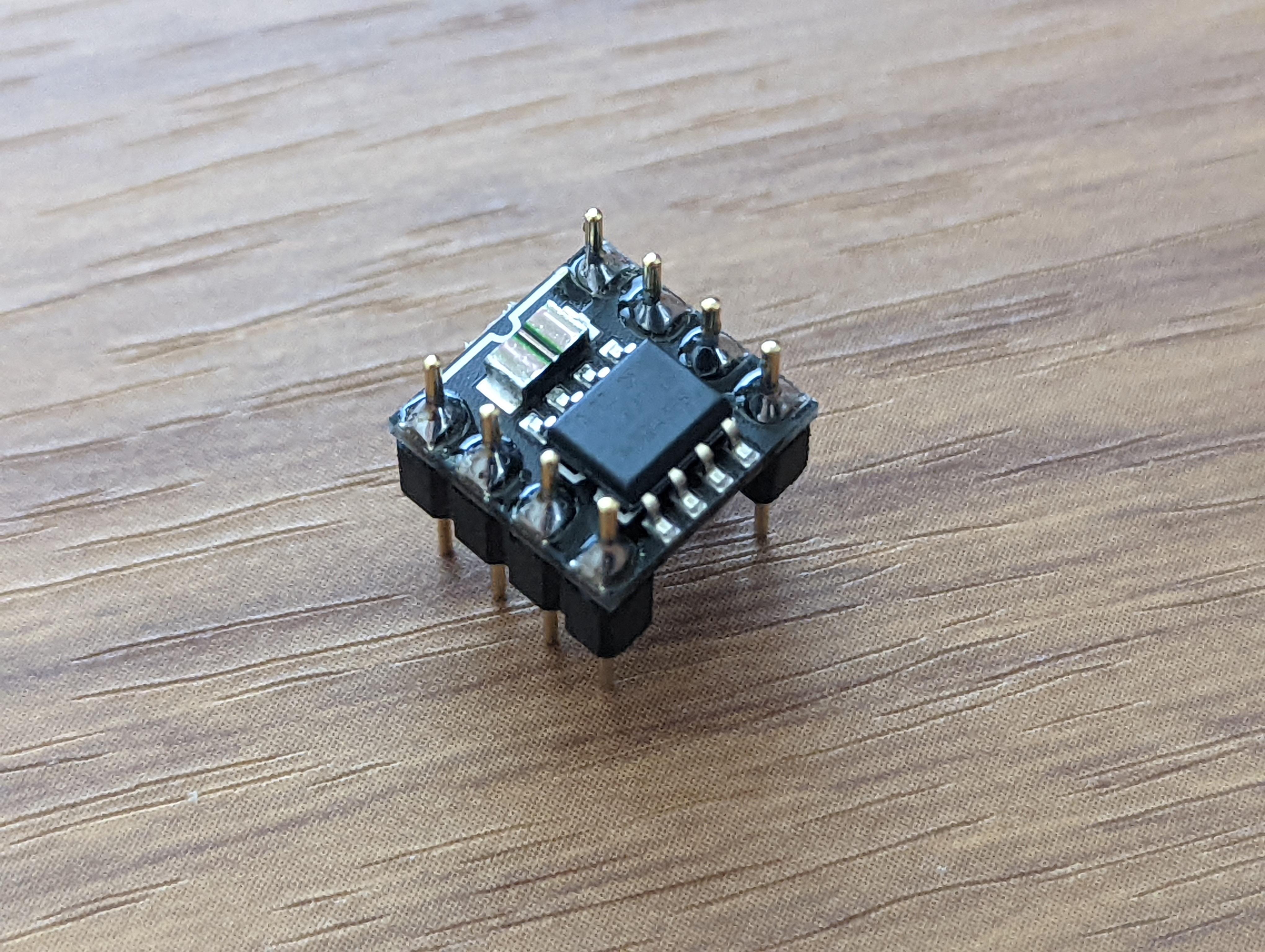 627の意思を継ぐ者 - Texas Instruments OPA827 DIP化キットのレビュー | ジグソー | レビューメディア