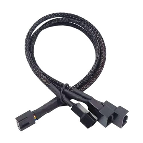 持っています - リタプロショップ® PWMファン 3分岐ケーブル 4ピン 電源 延長ケーブル Y字型 分岐ケーブル 冷却ファン ファン ...