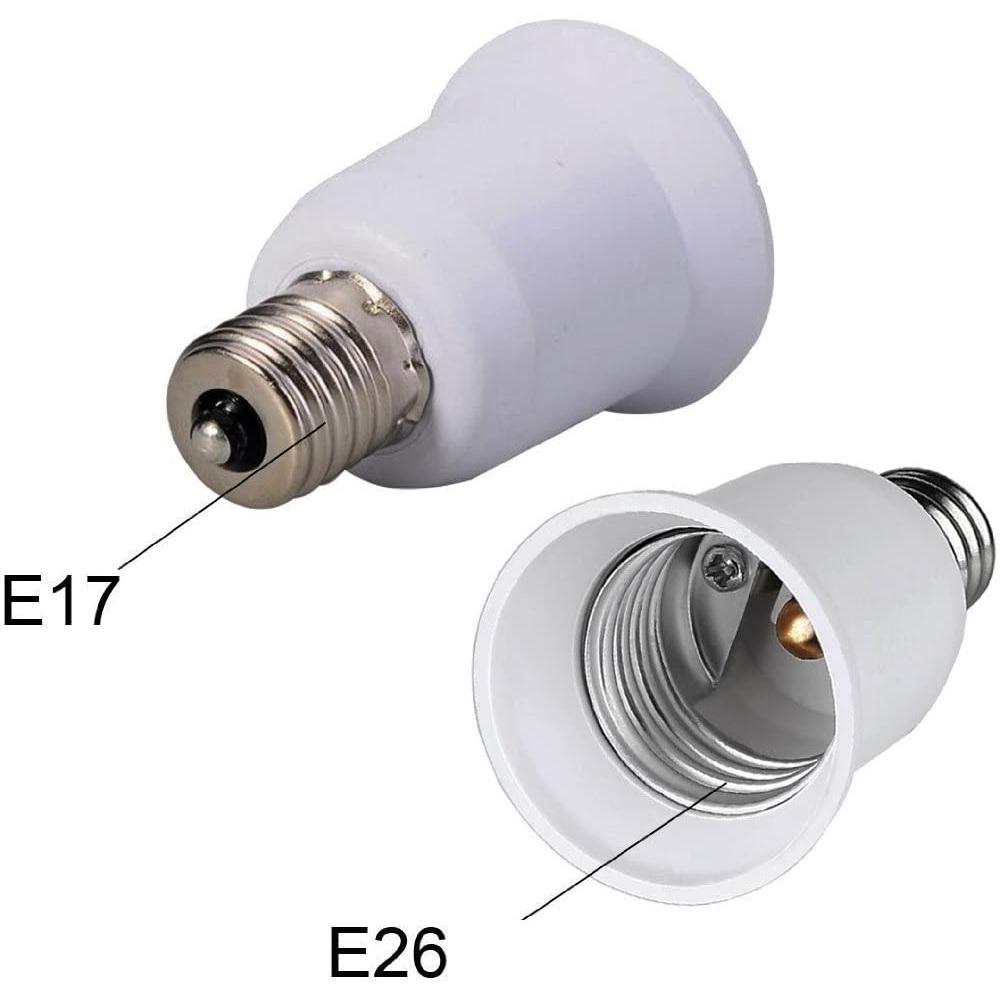 E17電球ソケットをコンセントやUSBに変換するぞ！ - E17 E26 変換ソケット，E26 ソケット口金変換アダプター E17，熱に強い 【出荷前検査実施】 (4個入り)のレビュー ...