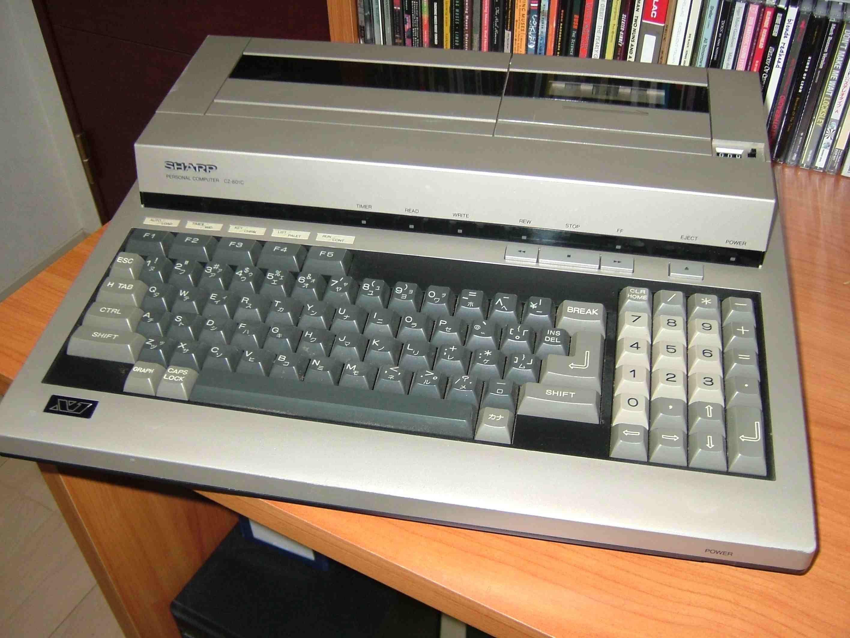 データレコーダー＆キーボード一体型のX1！ - X1C (CZ-801C)のレビュー | ジグソー | レビューメディア