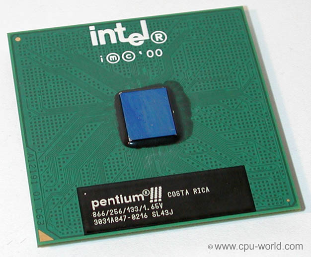 俗にいう→カッパいます！～Intel Pentium III (Coppermine) family, Socket 370 - Intel ...